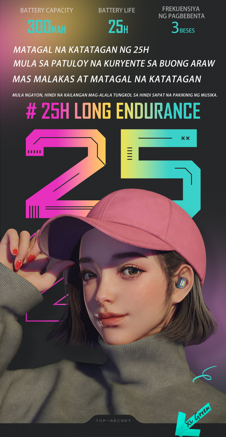 Onikuma T20 Wireless Earphones Gamer Headset Waterproof TWS Noise ...