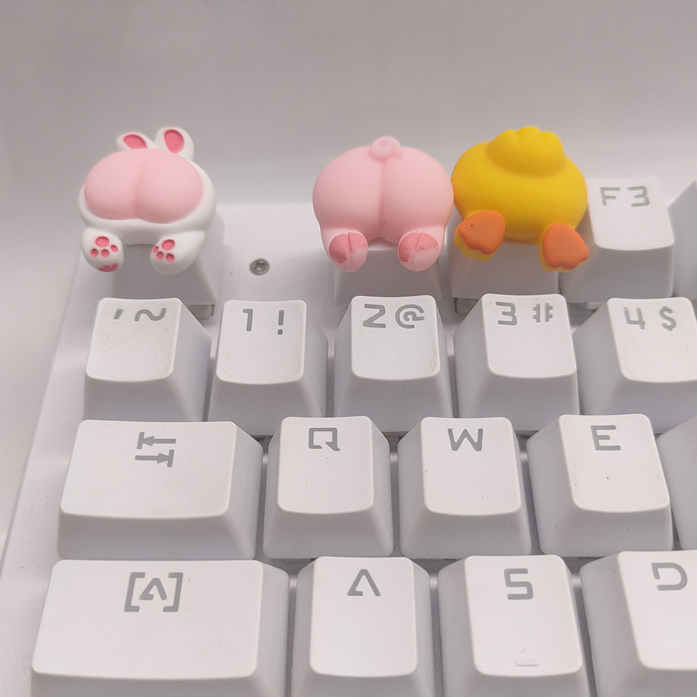 Cat Butt key cap Animal Keycaps For Mechanical Gaming Keyboard Custom ...