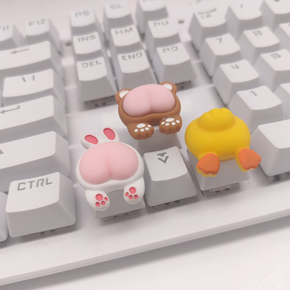 Cat Butt key cap Animal Keycaps For Mechanical Gaming Keyboard Custom ...