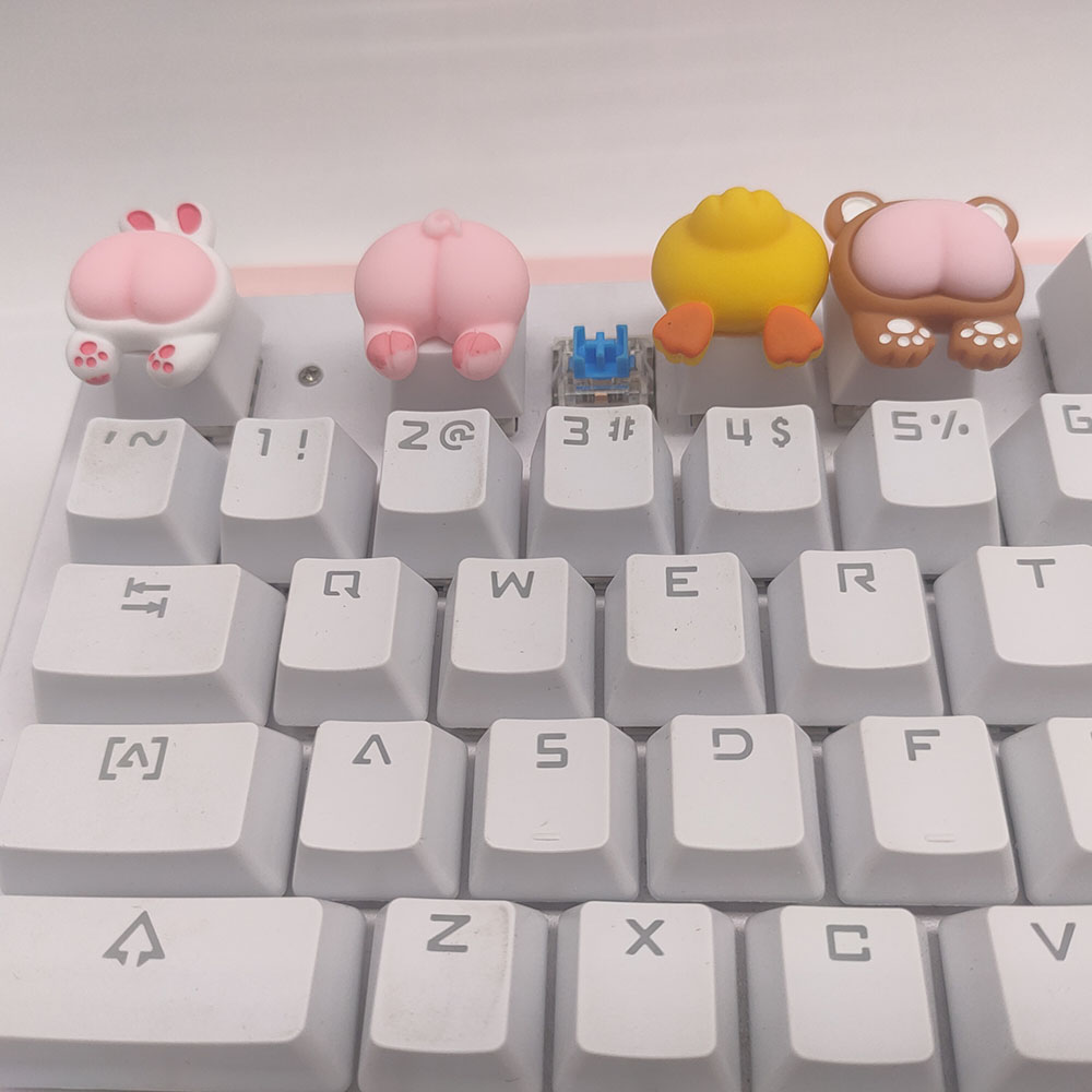 Cat Butt key cap Animal Keycaps For Mechanical Gaming Keyboard Custom ...