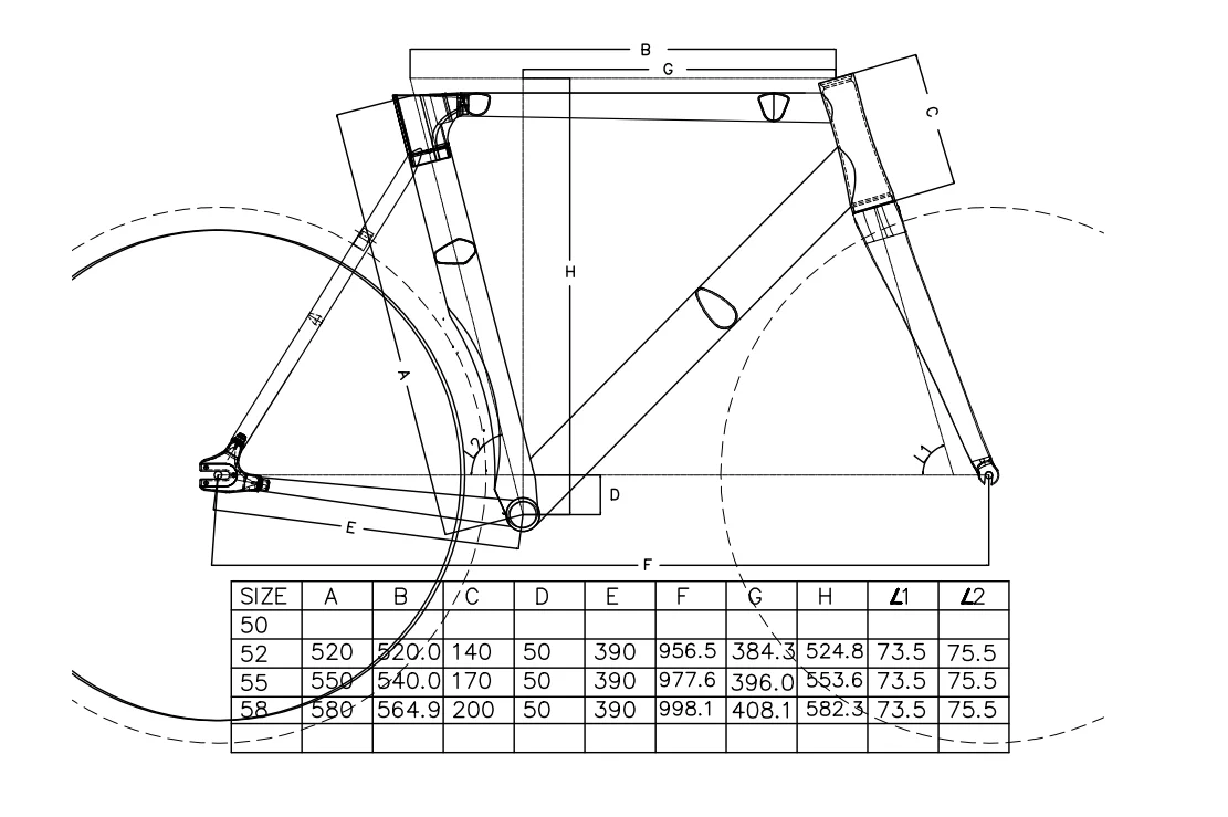 Seaboard FA03 Fixed Gear Aluminium Alloy Frame 50cm 52cm 55cm 58cm Size ...