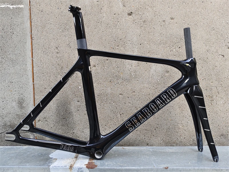 Seaboard FA06 Fixed Gear Carbon Fibre Frame 52cm Size 700c Single Speed ...