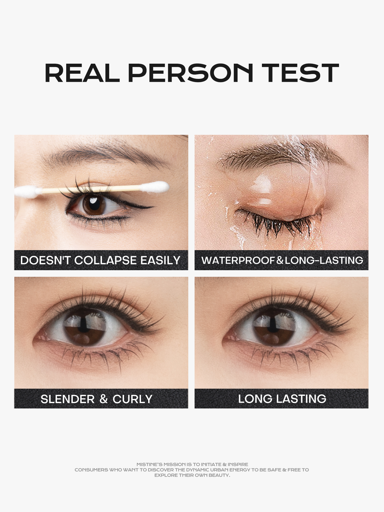 MISTINE Stainless Steel Mascara Waterproof 5g | Shopee Philippines