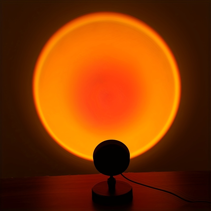 Mini USB Sunset Light LED Projector Night Light 1 Atmosphere Home ...