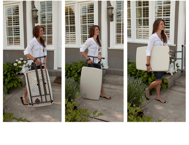 Personal Table Folding Table Adjustable Height Heavy duty Study table ...