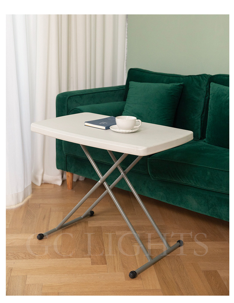 Personal Table Folding Table Adjustable Height Heavy duty Study table ...