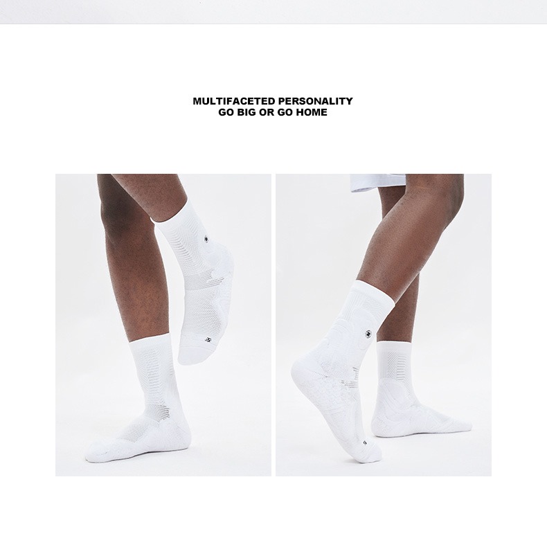 RIGORER Men's Basketball Socks Professional Towel Bottom Non-slip ...