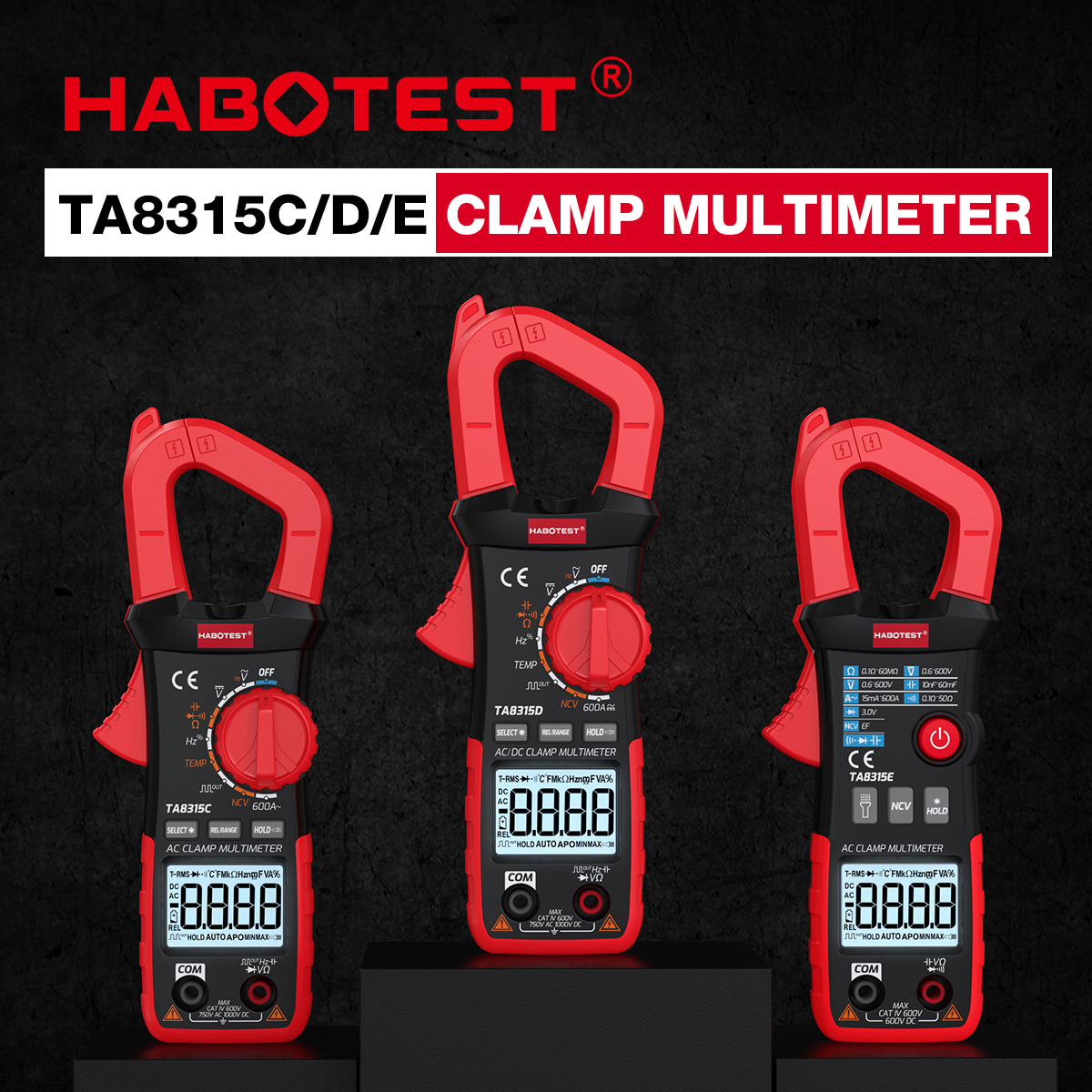 Promotional HABOTEST TA8315 Clamp Multimeter / TA802 Smart Pen Type ...