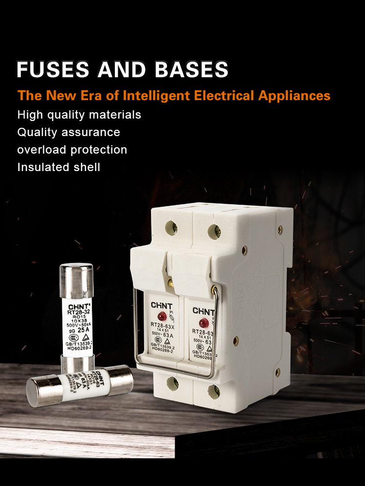 Chint fuse core RT28-32 fuse link 6A16A32A plug-in fuse RO15 household ...