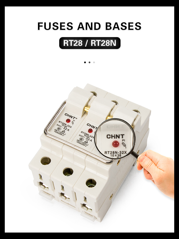 Chint fuse core RT28-32 fuse link 6A16A32A plug-in fuse RO15 household ...