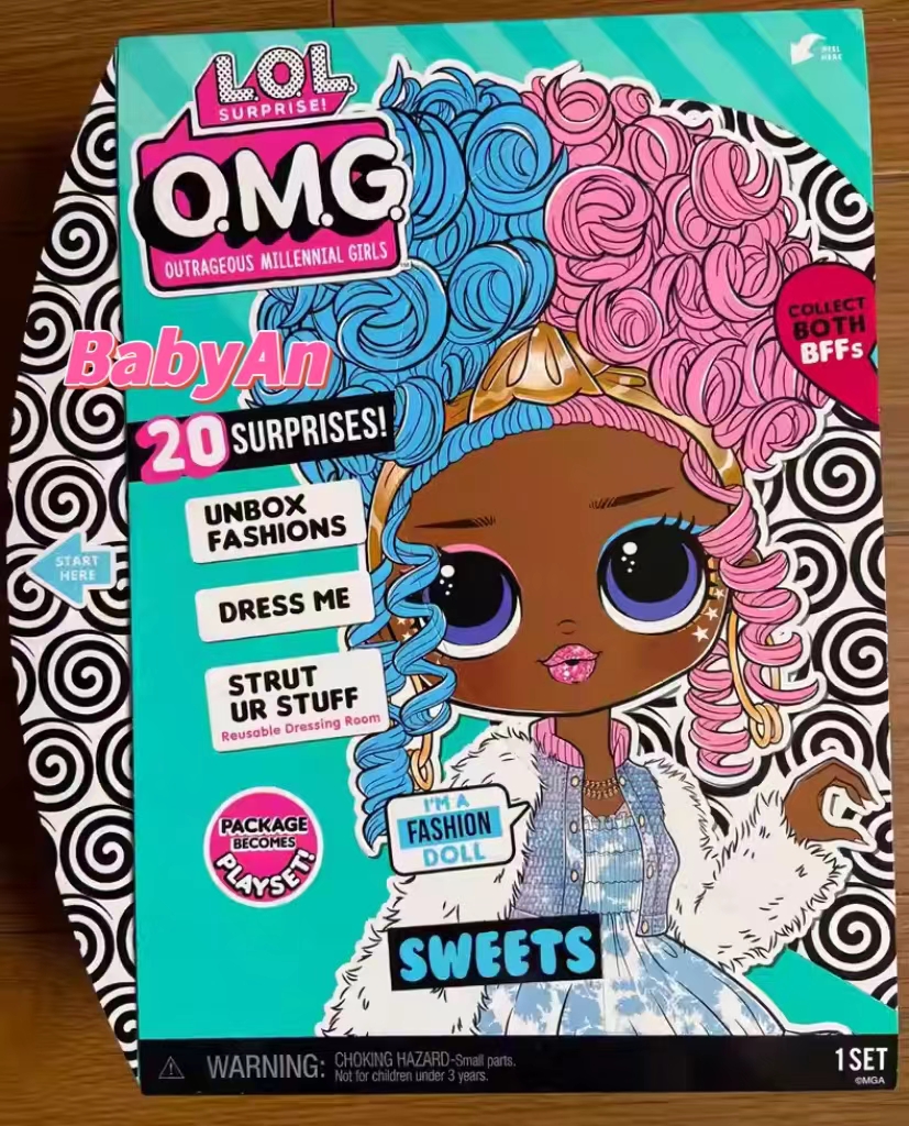 LOL Surprise OMG L.O.L Surprise! O.M.G. Sweets Fashion Doll - Dress Up ...