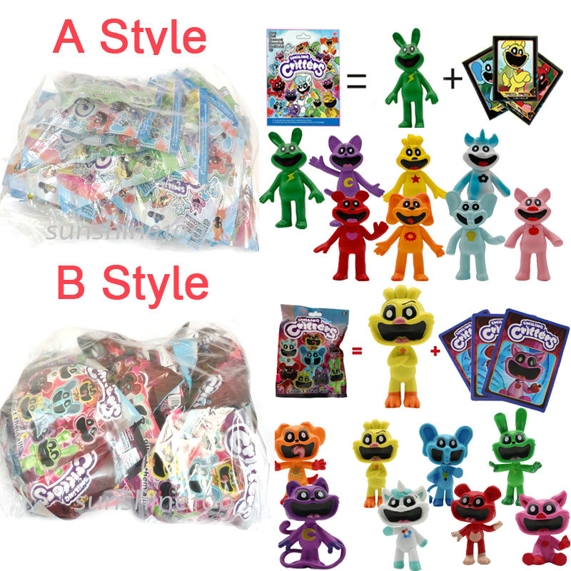 1Pack Random Smiling Critters Figure Card Toy Horror Game Catnap Catnat ...