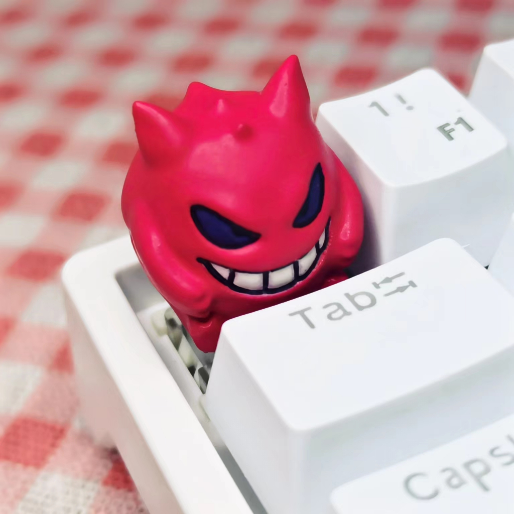 Gengar Keycap for Mechanical Keyboard Unique Keycap GHUI | Shopee ...