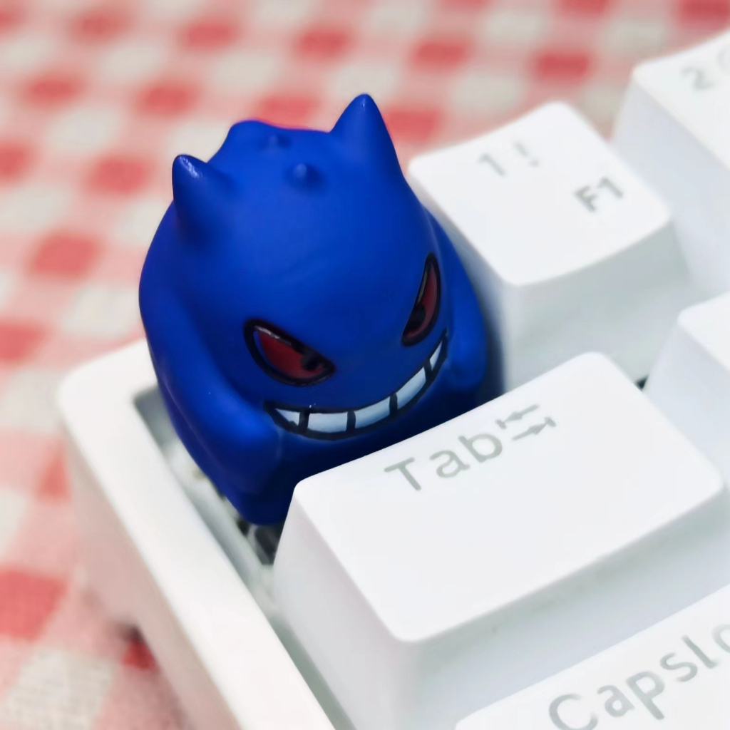 Gengar Keycap for Mechanical Keyboard Unique Keycap GHUI | Shopee ...