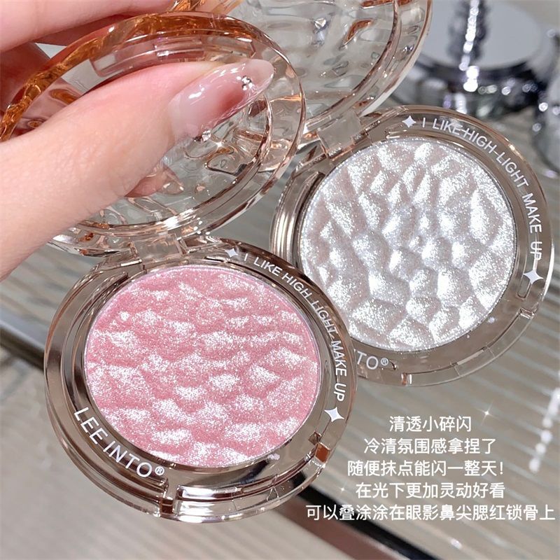 LEE INTO Crystal Highlighter Makeup Powder Wave Light High Gloss Powder ...