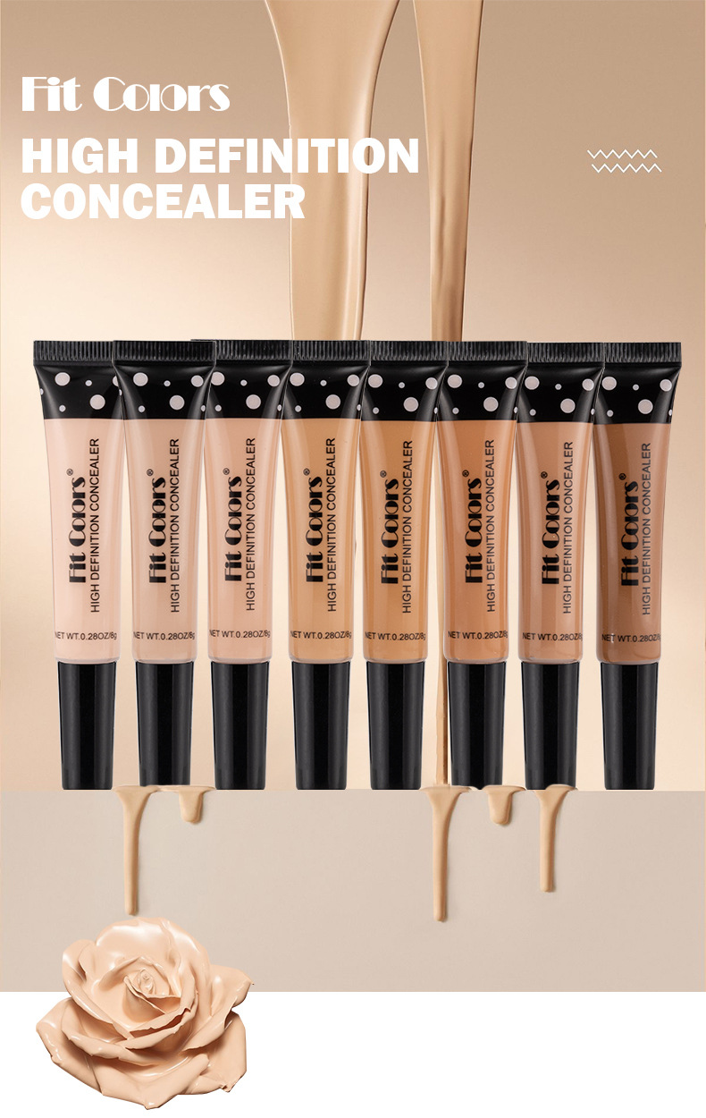 Fit Colors 8 Colors Tube Concealer Concealer Concealer Nourishing ...