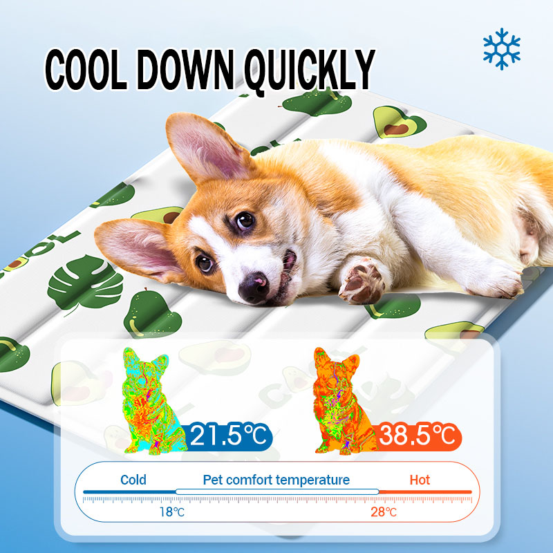 Pet ice pad Bite resistant mat Summer cooling cushion car water cushion ...