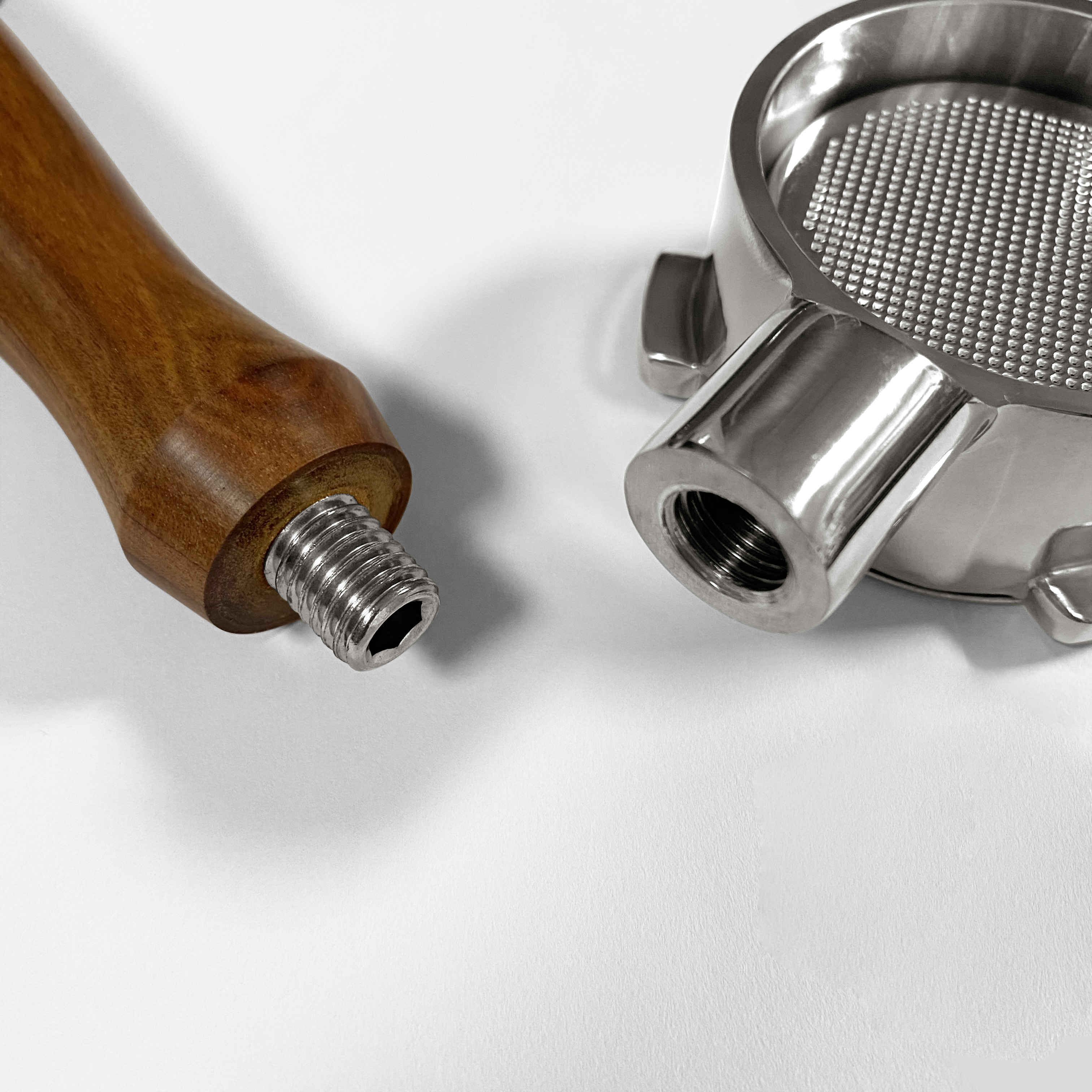 NEOUZA M10 M12 Portafilter Rosewood Handle Espresso Coffee Machine ...