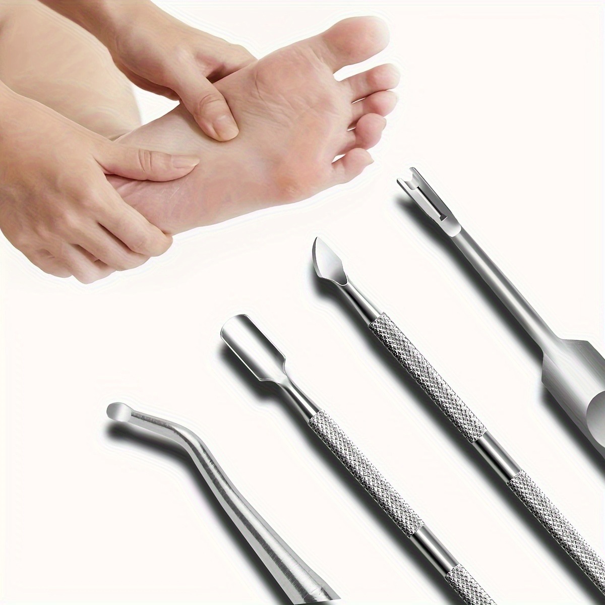 3Pcs Professional Ingrown Toenail Tool, Premium Stainless Steel Ingrown ...