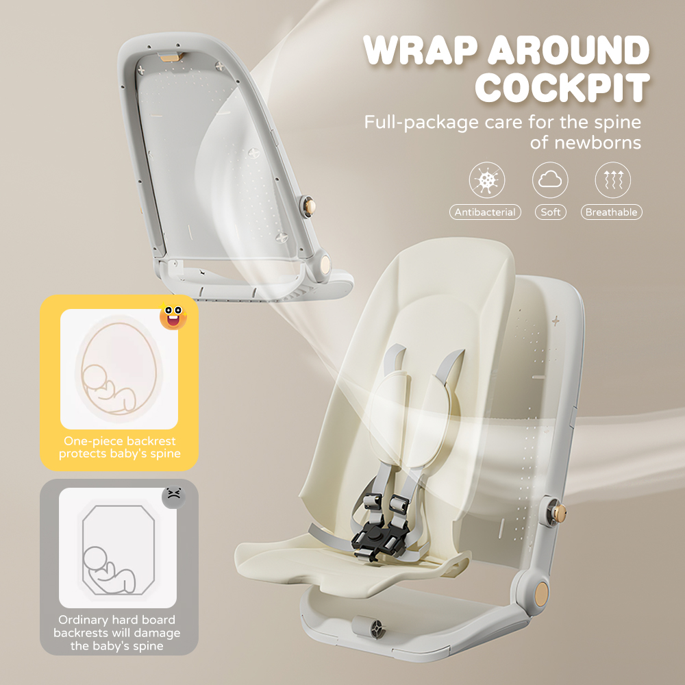 Foldable Stroller for Baby Sit And Lie Down 360 Rotating Two-Ways ...