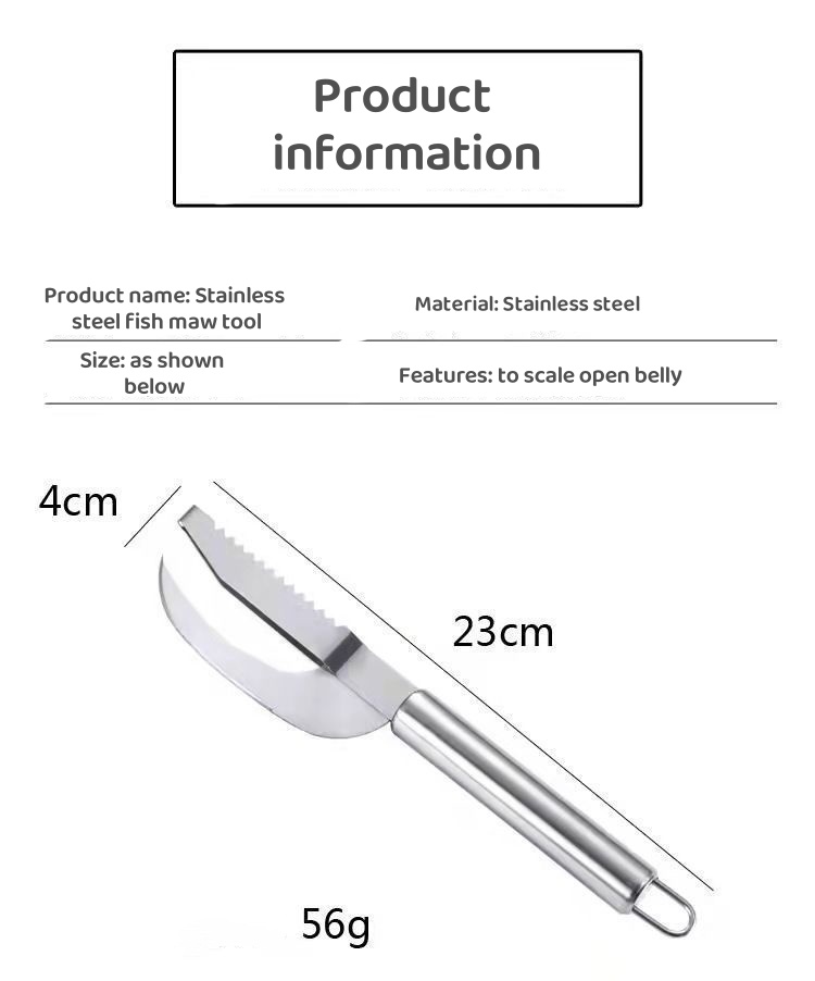 Multifunctional fish opening tool Stainless steel fish scale scraper ...