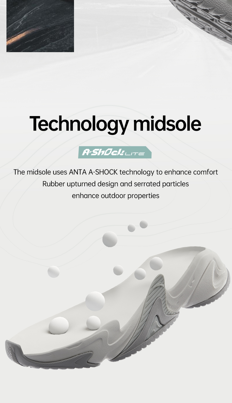 ANTA Men Walking Sports Shoes Casual Shoes Comfortable Trendy Street ...