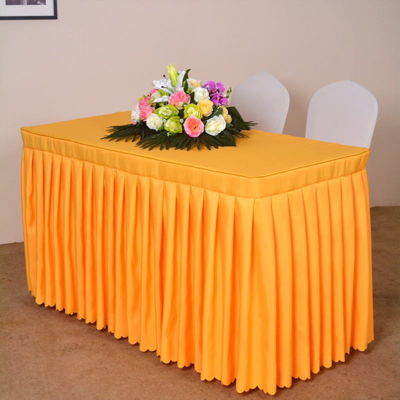 Table Cloth Table Skirting Rectangular Conference Tablecloth Hotel ...