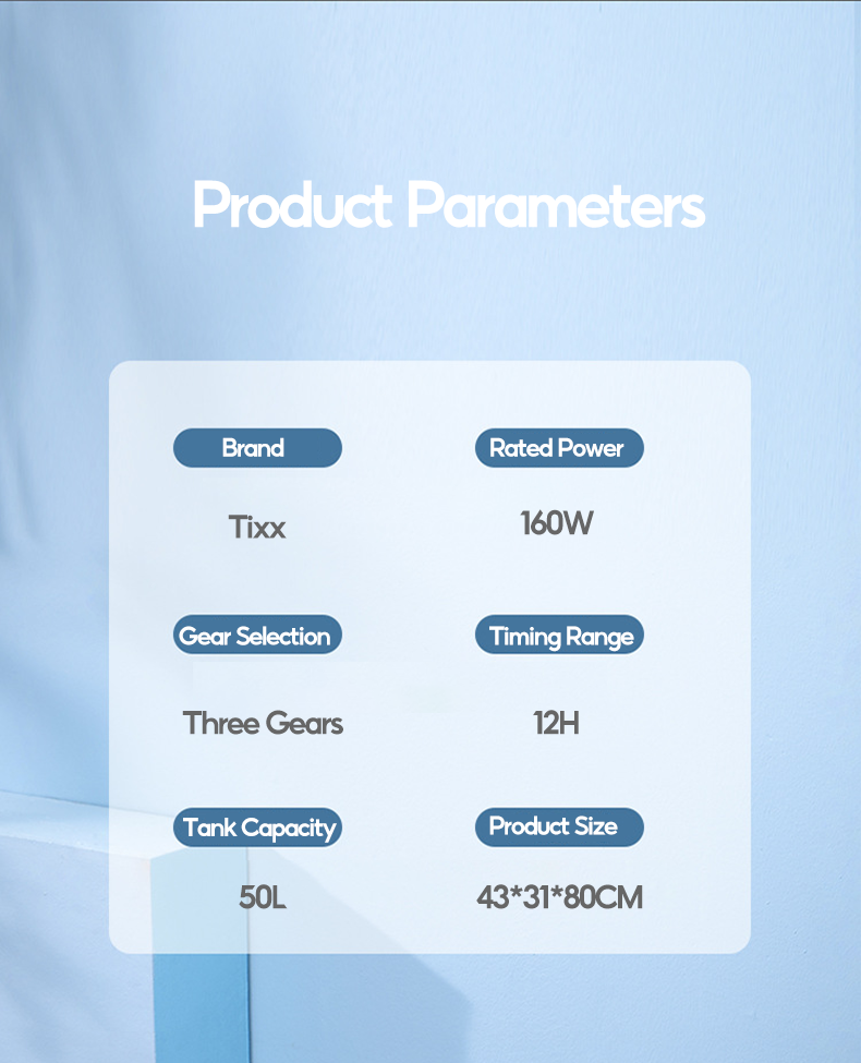 Tixx Air Cooler Fan 40/50/70L With Remote Portable Aircon Mini Air ...