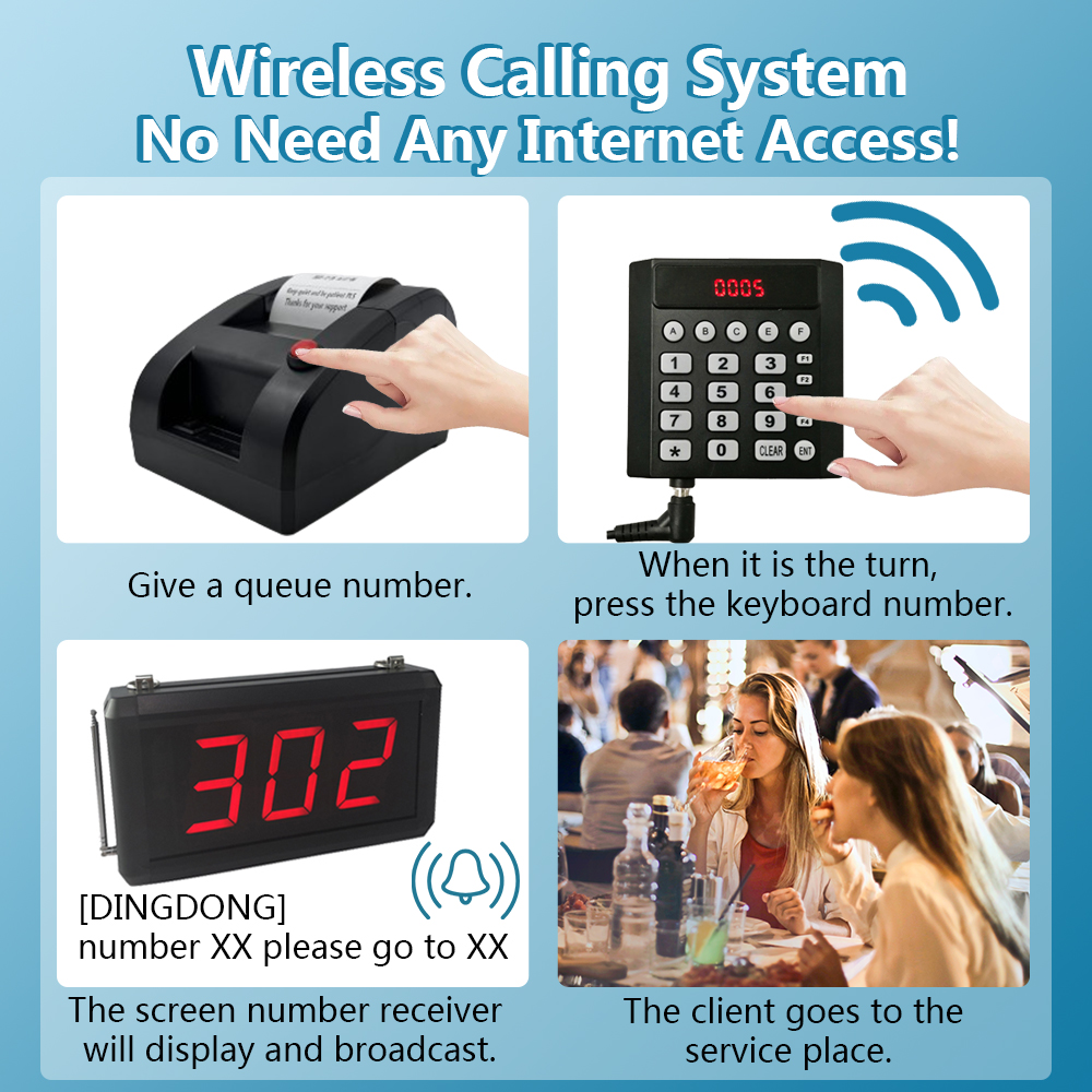 Local Seller Thermal Queue Number Printer Plug-and-play Que Number ...