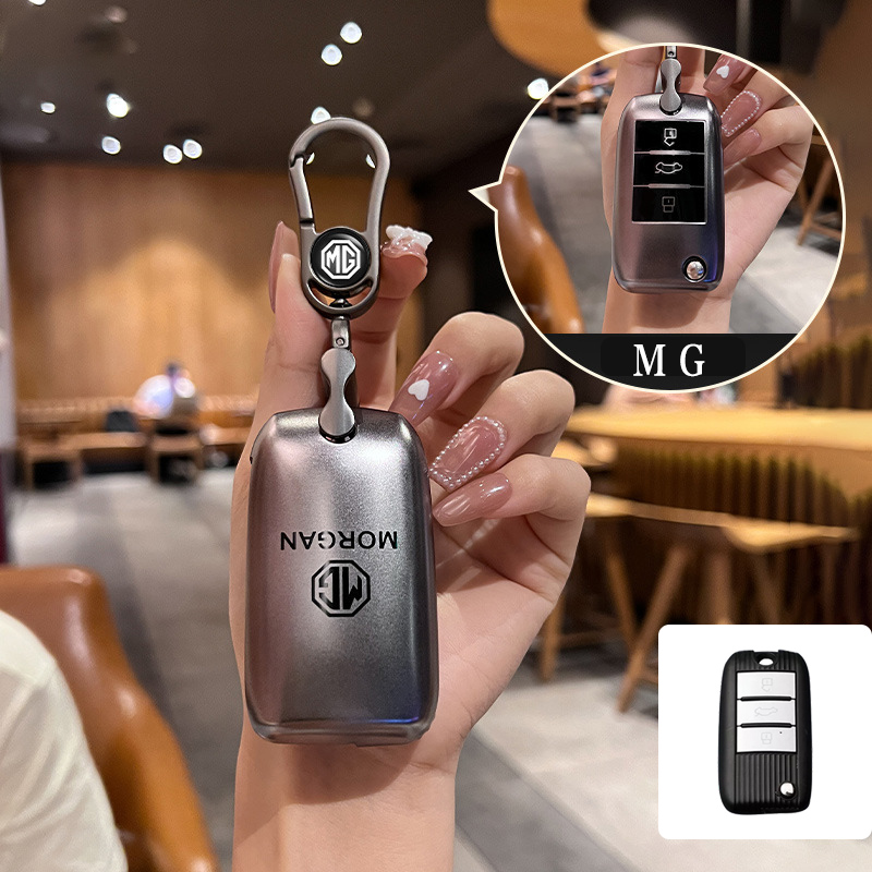 MG 3 Buttons Car Remote Key Case For MG MG3 ZS EV MG4 MG5 MG6 MG HS EP ...