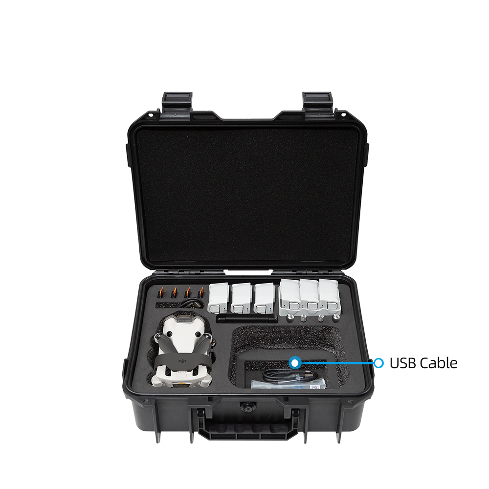 DJI Mini3/Mini3 Pro/Mini 4 Pro Drone Hard Case for DJI RC/RC 2/RC-N2 ...