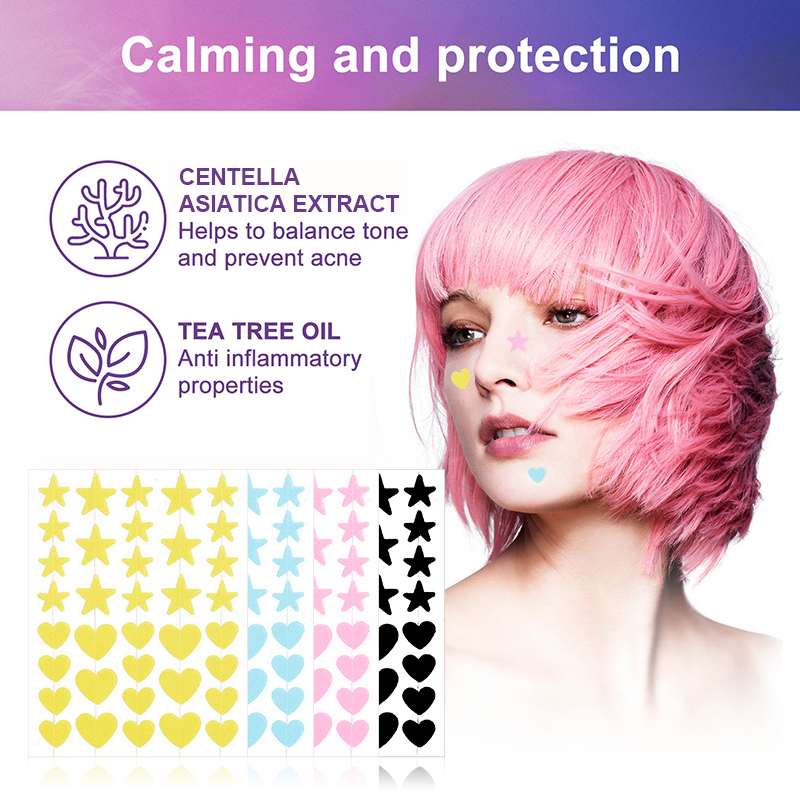 Cute Star Sheet Acne Pimple Patch Salicylic Acne Remove Acid Acne ...