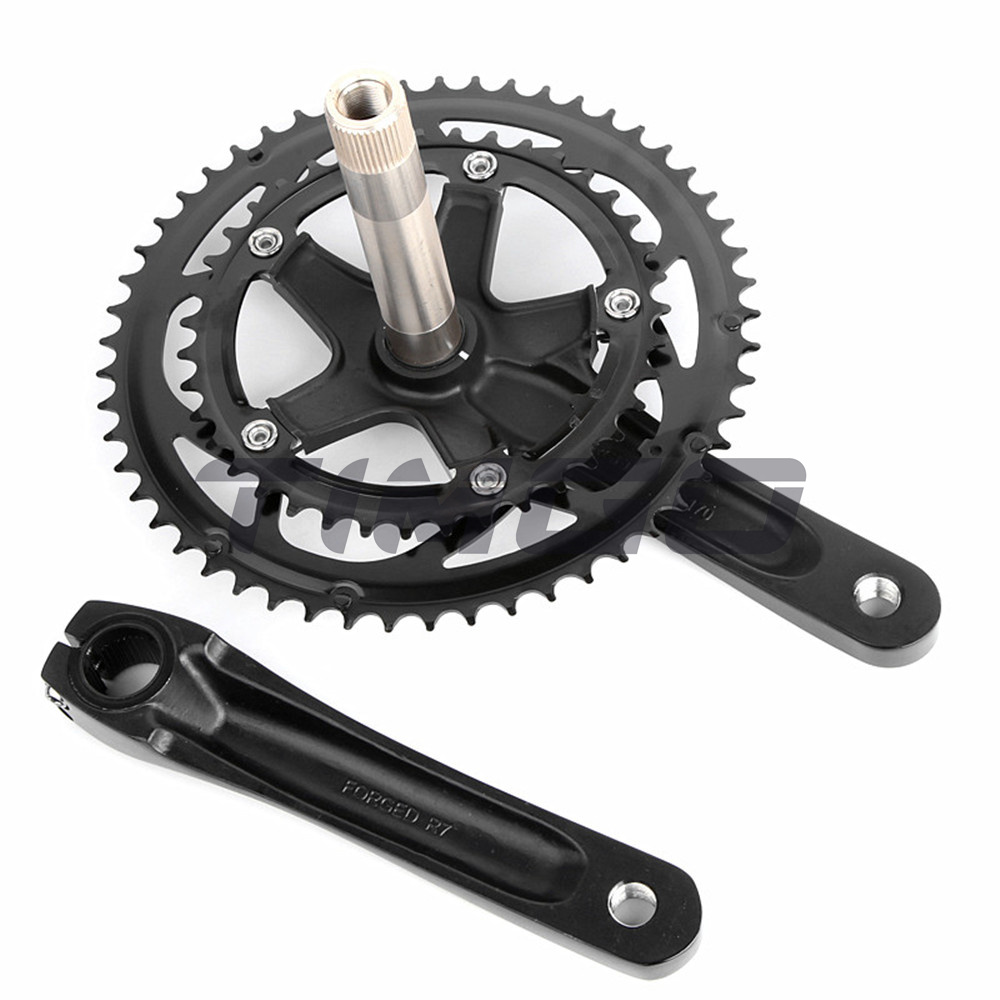 Jiankun Road Bike 2×9/10/11 Speed Crankset 50-34T 53-39T Hollowtech ...
