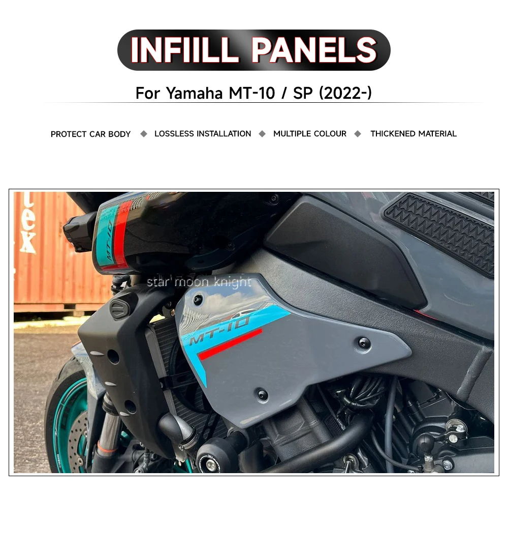 For Yamaha MT10 MT 10 SP 2022 2023 2024 Accessories Motorcycle Frame ...