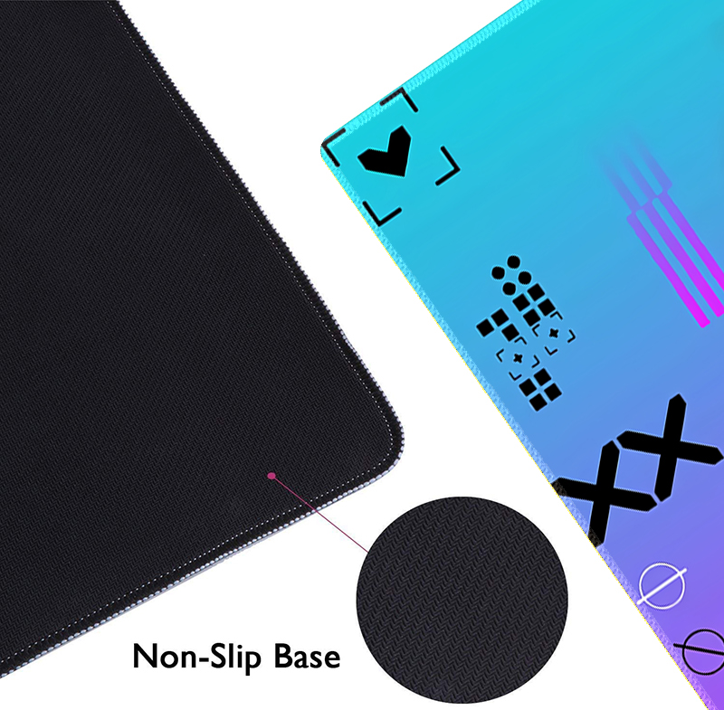 Geometric patterns Mouse Pad 900x400 Gaming Mat Desk Accessories Office ...
