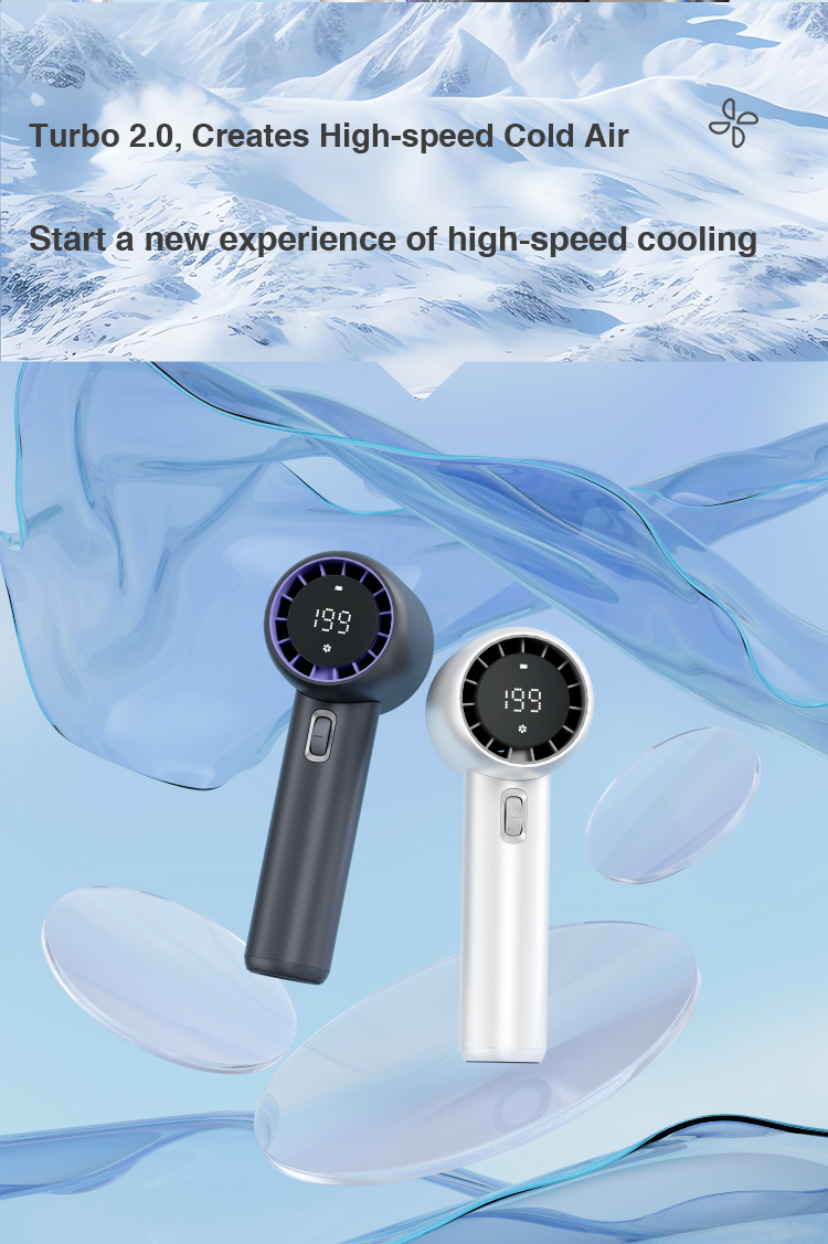 TIXX Mini fan Maliit na fan Handheld Fan Strong Wind Portable With Air ...