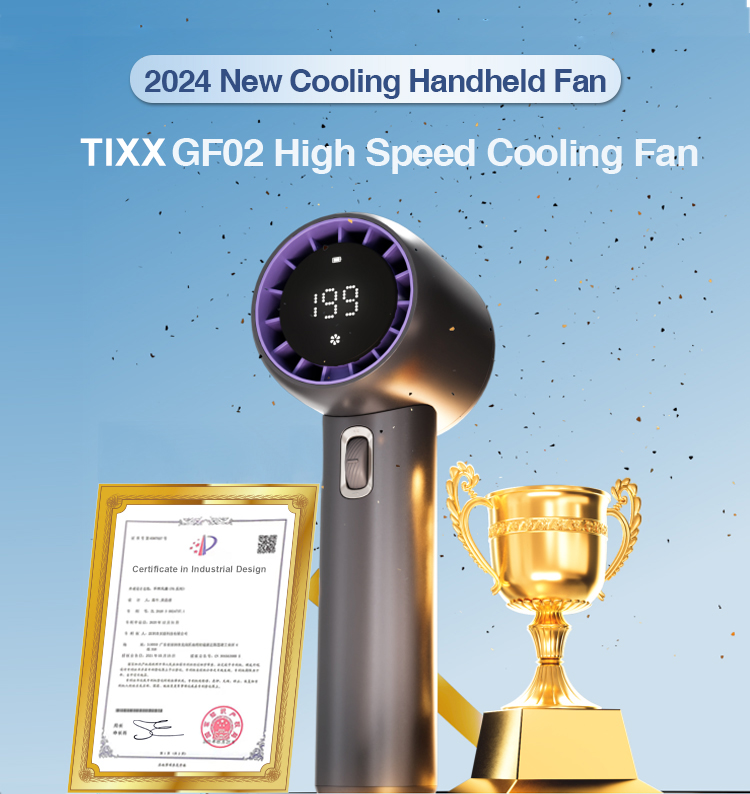 TIXX Mini fan Maliit na fan Handheld Fan Strong Wind Portable With Air ...