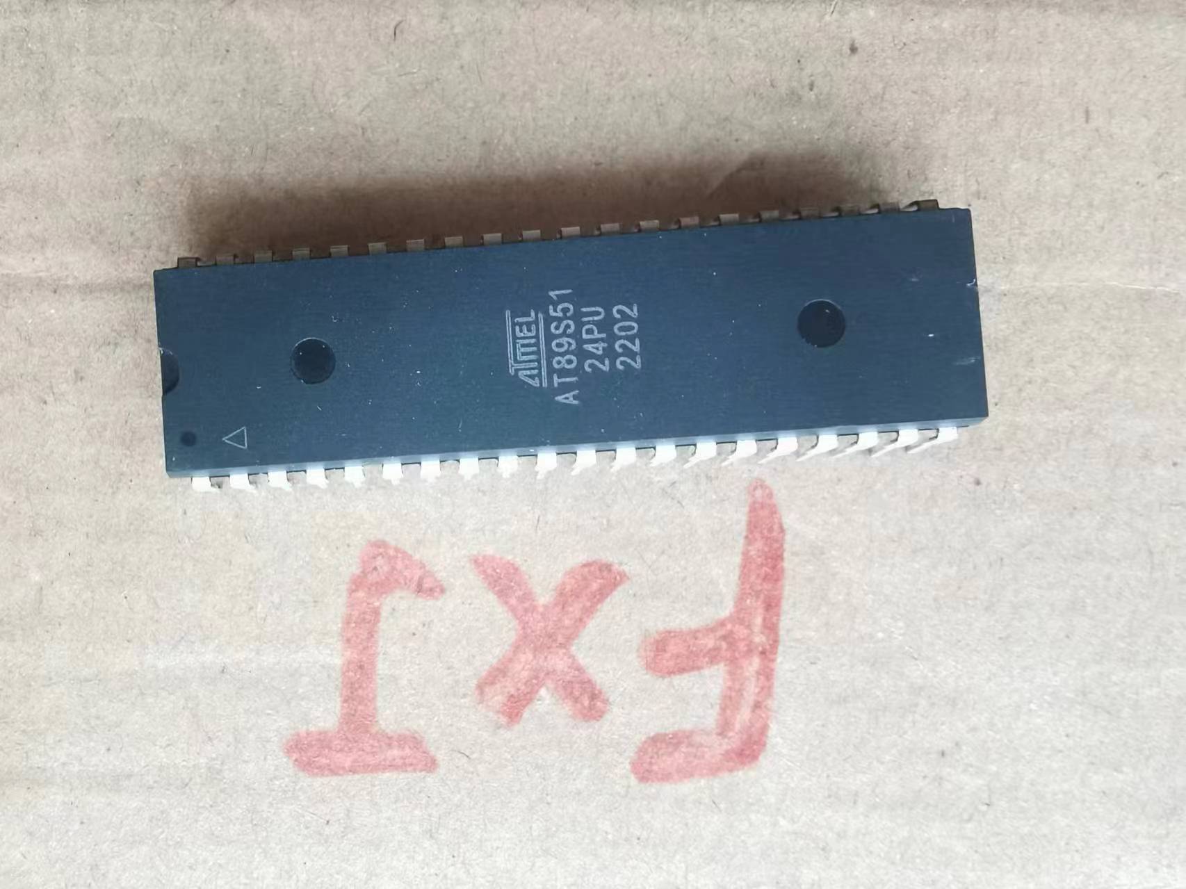 Brand New Original Imported AT89S51-24PU AT89S51 In-Line DIP-40 8-Bit ...