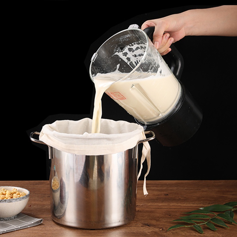 100Mesh Soy Milk Filter Bag Nut Milk Bags Tea Coffee Oil Yogurt Filter ...