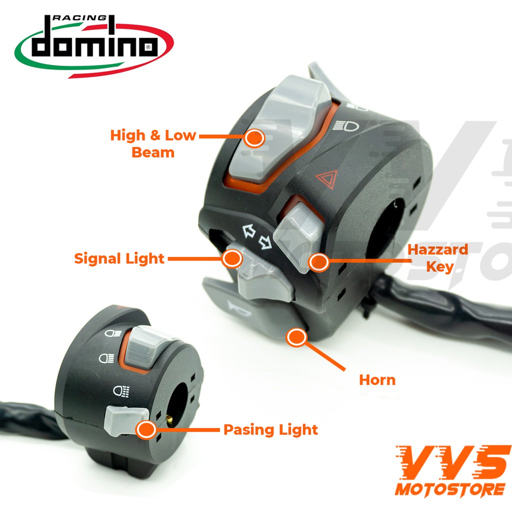 Domino V3 Thai Switch Illuminated Switch Handlebar Switch For Nmax