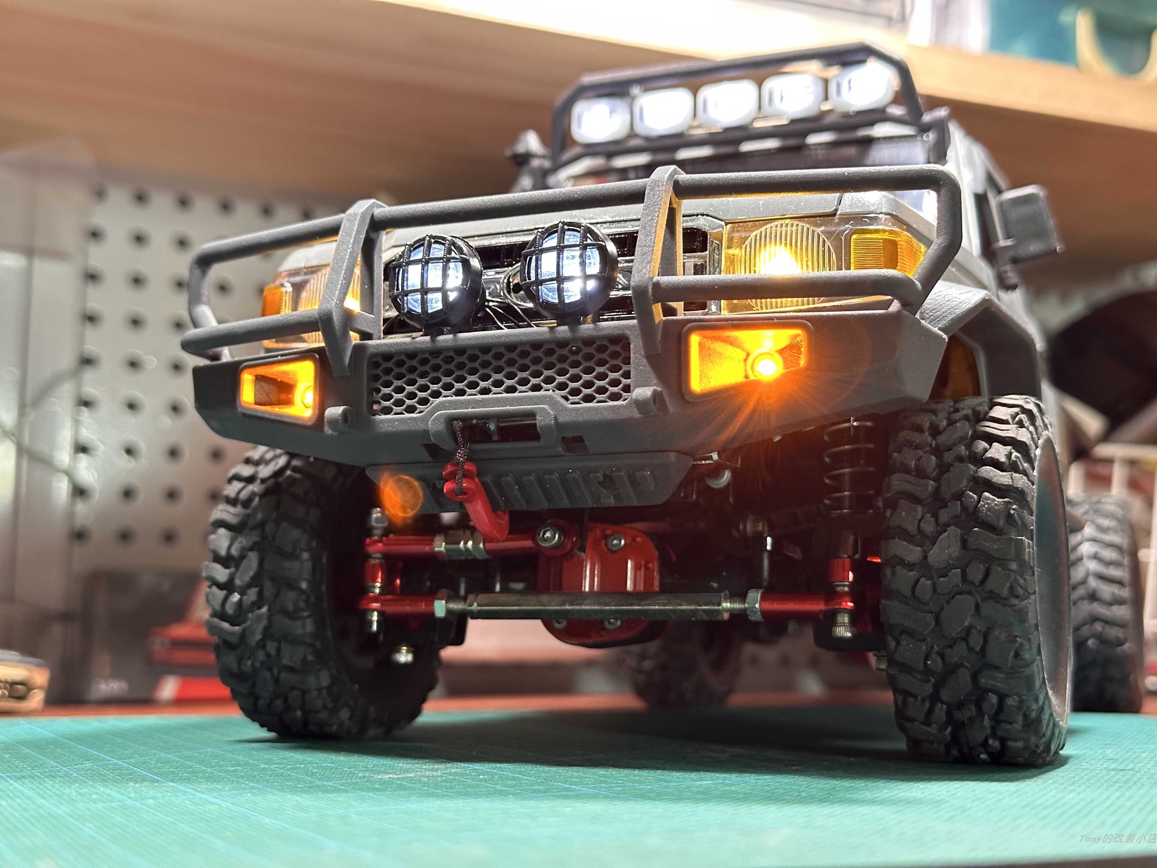 KOShobby ARB style modified front bumper for MNRC MN82 upgrade 3D ...