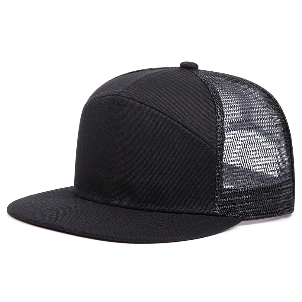 Hot new seven-slice baseball cap Summer mesh hat hip hop snapback net ...
