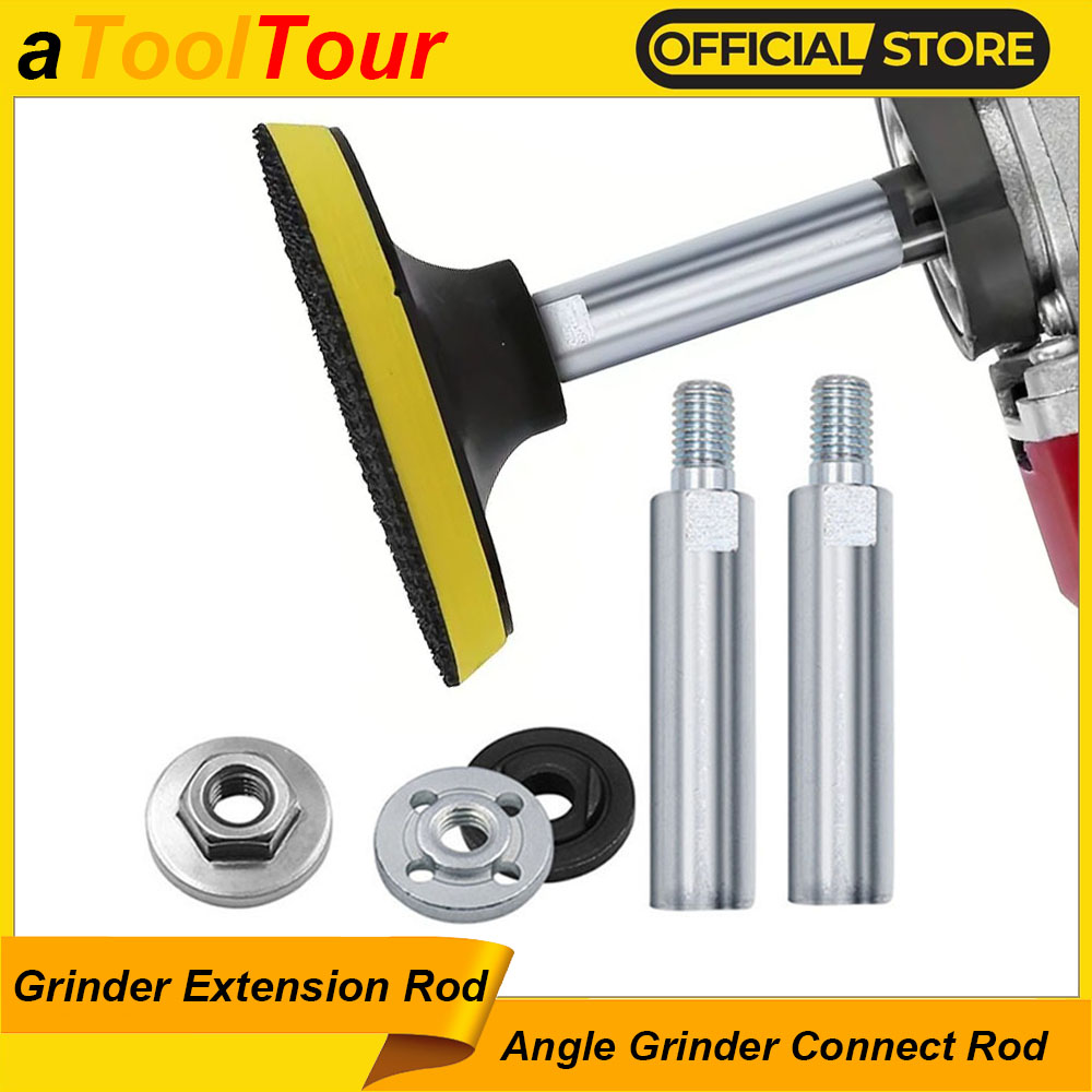 Angle Grinder Extension Connect Rod M10 Extender Shaft Extender Adapter ...