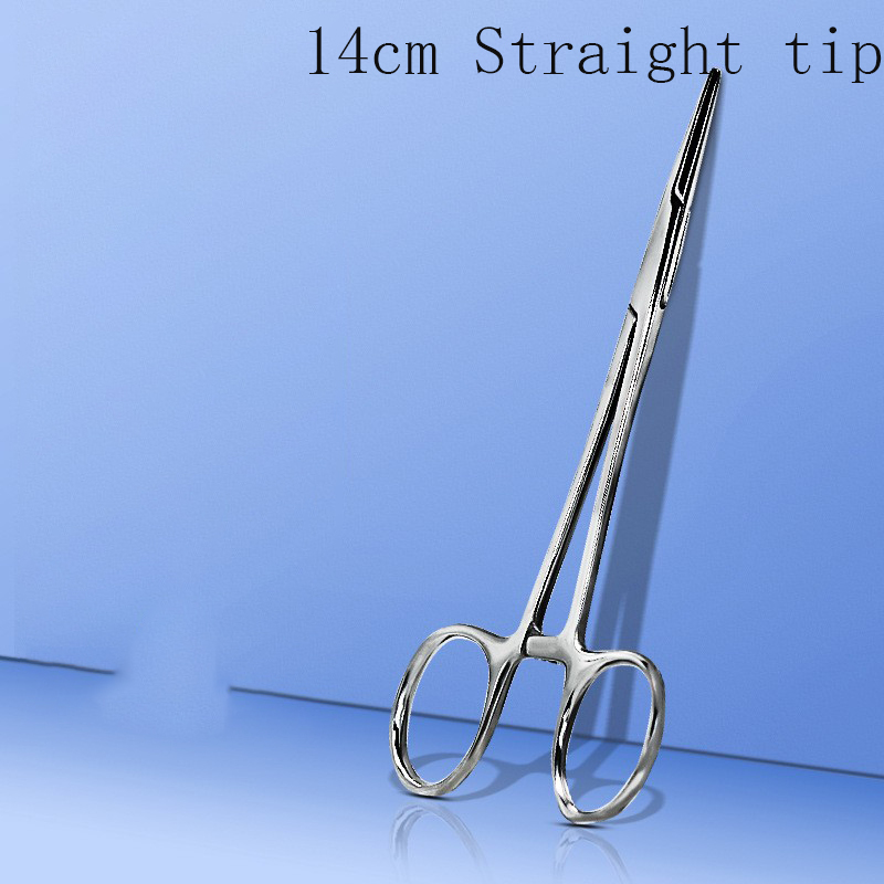 Hemostatic Forceps Medical Stainless Steel Needle Holder Curved ...