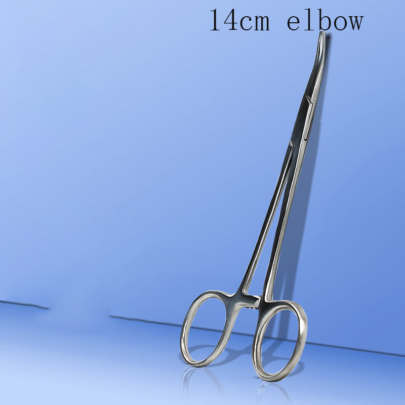 Hemostatic Forceps Medical Stainless Steel Needle Holder Curved ...