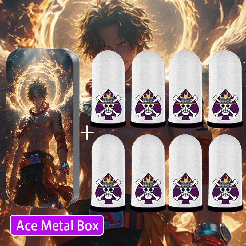【Ship Within 24 Hours】HY One Piece 【ACE】Gaming Finger Sleeve gloves ...