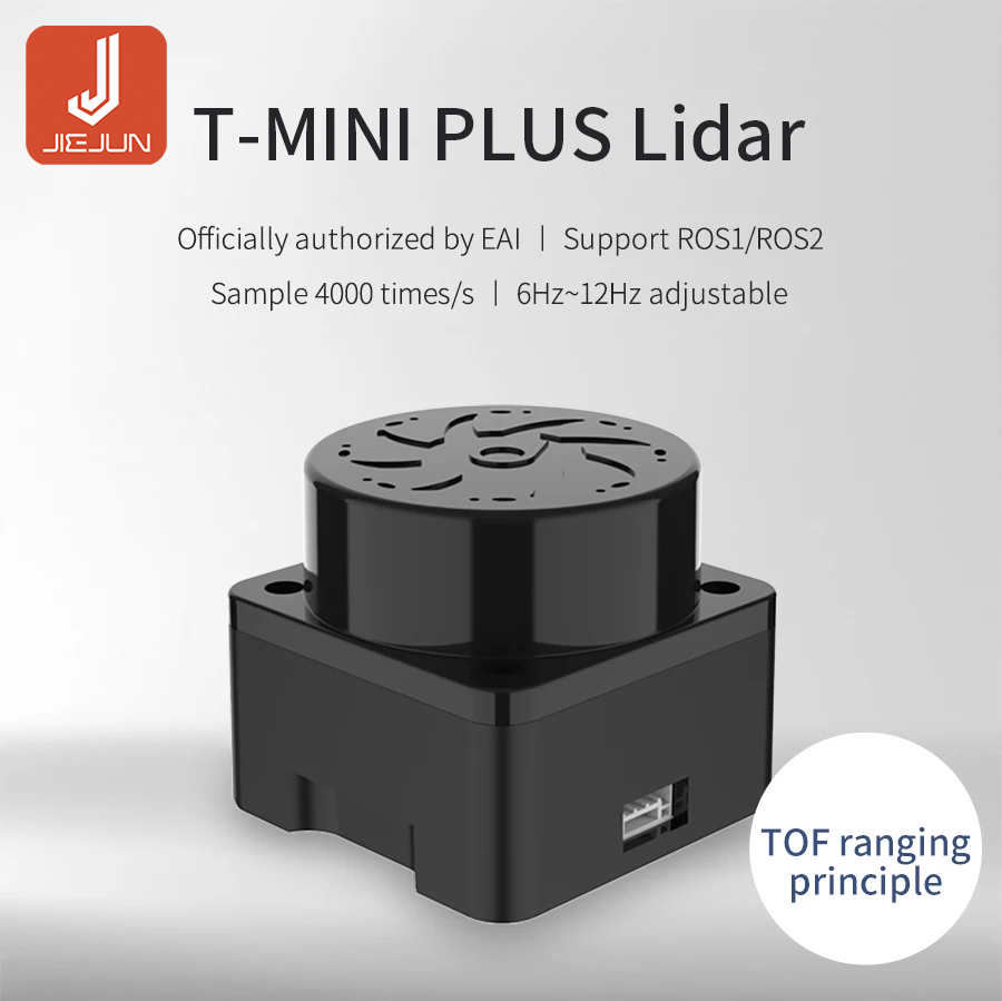 YDLIDAR T-mini PLUS TOF Lidar Sensor Module 12M Ranging Range Support ...