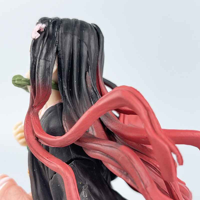 15cm Nezuko Kamado Exploding Blood Ver Demon Slayer Figure Collectible ...