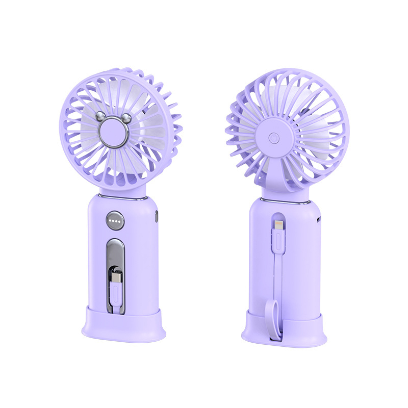 Gold Star Portable Mini Fan With Powerbank Function Rechargeable ...