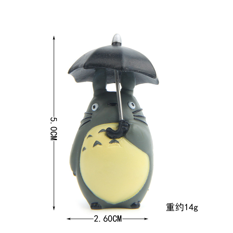 3Pcs/Set 5cm Totoro Miyazaki Hayao Totoro Spirited Away Anime Figure No ...